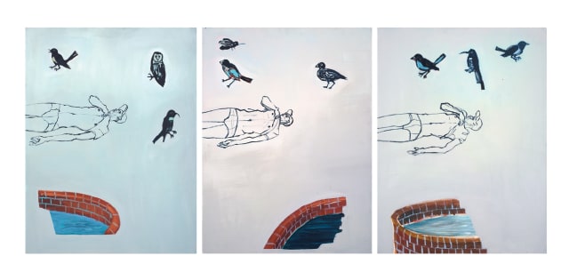 Future, Present, Past, triptych by Leon Vermeulen | Strauss & Co