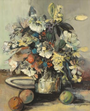 Still Life with Flowers and Fruit by Jan Dingemans | Strauss & Co