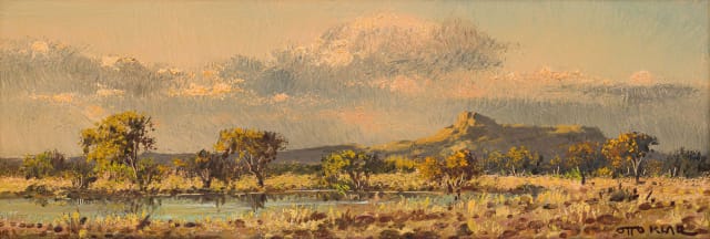 Bushveld Landscape with River by Otto Klar | Strauss & Co
