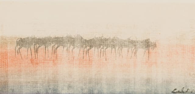 Herd of Wildebeest by Gordon Vorster | Strauss & Co