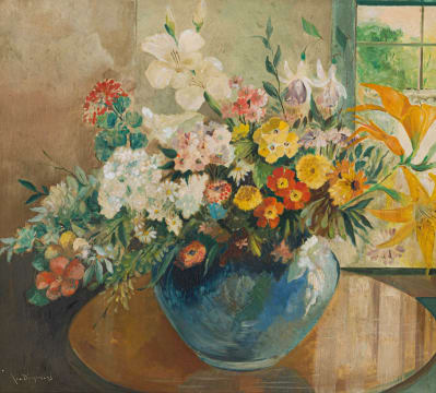 Vase of Mixed Flowers by Jan Dingemans | Strauss & Co