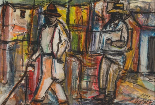 The Newspaper Seller by Joe Maseko | Strauss & Co