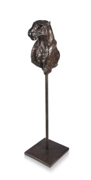 Leopard Bust (S108A) by Dylan Lewis | Strauss & Co