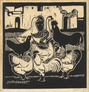 Hoenderhok, Meerlust (Nilant 3) by Jacob Hendrik Pierneef | Strauss & Co