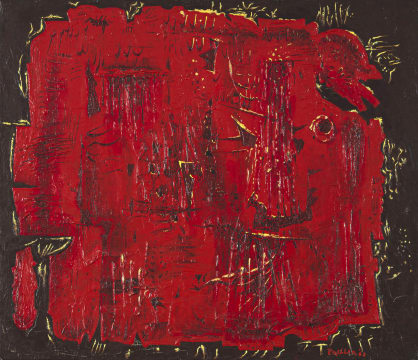Red Abstract by Alexis Preller | Strauss & Co