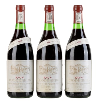 KWV; Roodeberg; 1990; 3 (1 x 3); 750ml | Strauss & Co