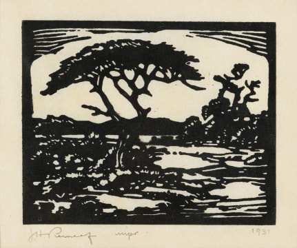 Doringboom, Warmbad (Nilant 61) by Jacob Hendrik Pierneef | Strauss & Co