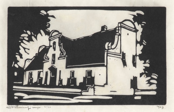 Groot Constantia (Nilant 22) by Jacob Hendrik Pierneef | Strauss & Co