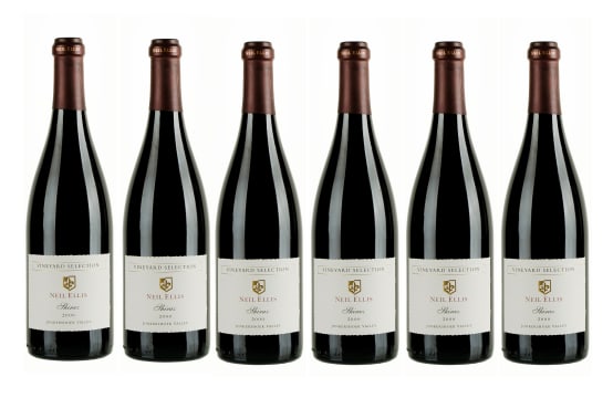 Vineyard Selection Jonkershoek Valley Shiraz 2000 6 (1 x 6) 750ml by ...