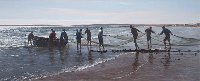 Bringing in the Nets, Paternoster by Paddy Starling | Strauss & Co