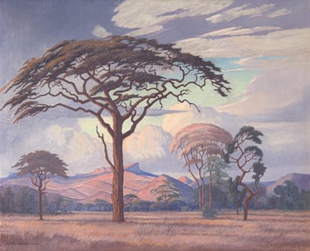 Highveld Landscape by Jacob Hendrik Pierneef | Strauss & Co