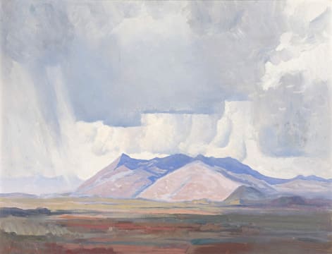 Landscape with Storm Clouds by Jacob Hendrik Pierneef | Strauss & Co