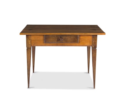 A Cape stinkwood and yellowwood side table, 19th century | Strauss & Co