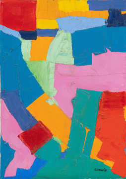 Colourful Abstract by Trevor Coleman | Strauss & Co