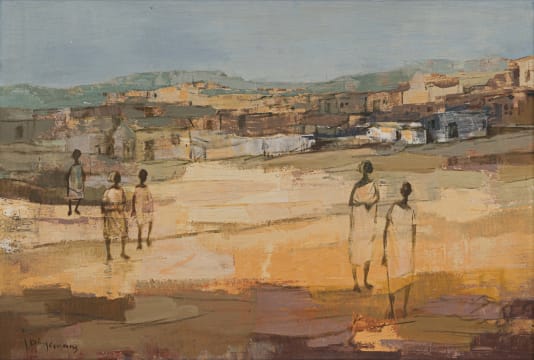 Figures in a Landscape by Jan Dingemans | Strauss & Co