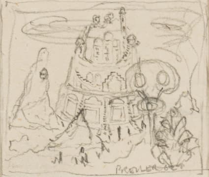 Tower of Babel I, sketch by Alexis Preller | Strauss & Co