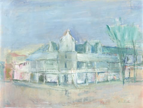 A Street Scene by Carl Büchner | Strauss & Co