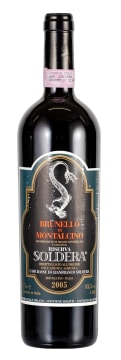 Case Basse di Gianfranco Soldera; Brunello di Montalcino Riserva; 2005 ...