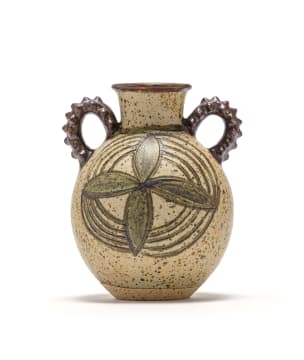 Double Handled Vase by Euriel Damann | Strauss & Co