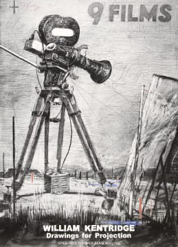 Drawings for Projection, poster by William Kentridge | Strauss & Co