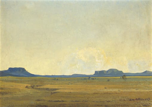 Extensive Landscape with Mountains Beyond by Daan Vermeulen | Strauss & Co