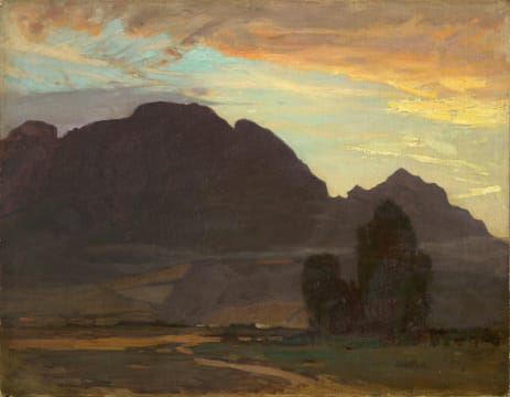 Sunset, Devil's Peak by Walter Gilbert Wiles | Strauss & Co