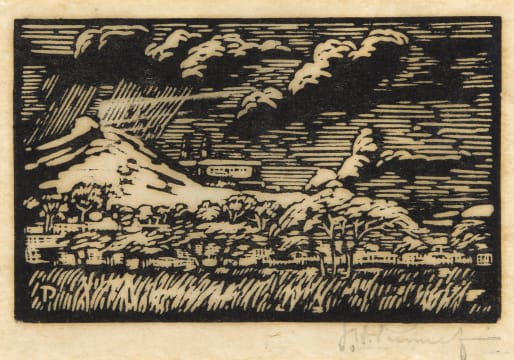Uniegebou, Pretoria (Nilant 38) by Jacob Hendrik Pierneef | Strauss & Co