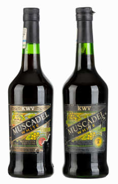 NV White Muscadel 2 (1 x 2) 750ml by KWV | Strauss & Co