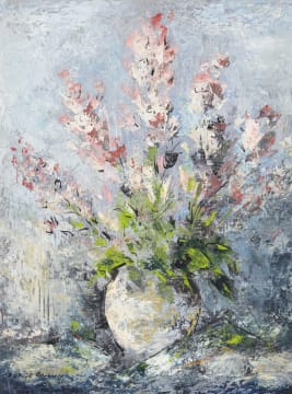 Flowers in a Vase by George Enslin | Strauss & Co