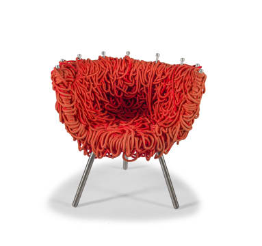A Fernando Campana and Humberto Campana 'Vermelha' chair, designed 1998 ...