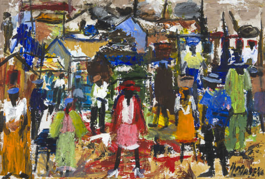 Group of Figures by Joe Maseko | Strauss & Co