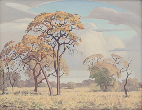 Bushveld Landscape by Jacob Hendrik Pierneef | Strauss & Co