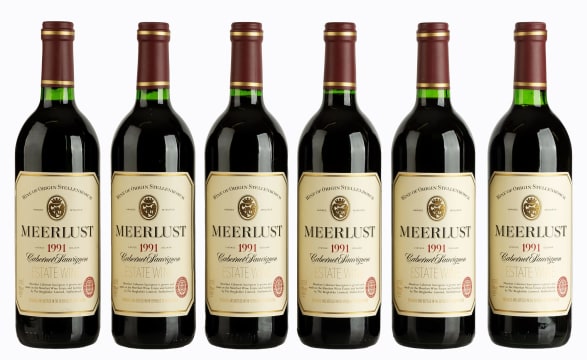Meerlust; Cabernet Sauvignon; 1991; 6 (1 x 6); 750ml | Strauss & Co