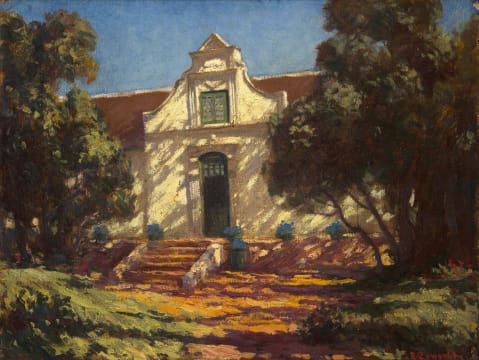 Cape Dutch House by Edward Roworth | Strauss & Co