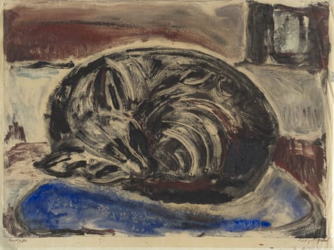 Cat by Lippy (Israel-Isaac) Lipshitz | Strauss & Co