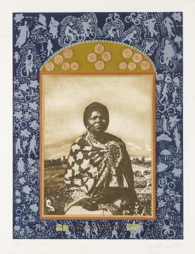 Virginia Mngoma, from A Few South Africans series by Sue Williamson ...
