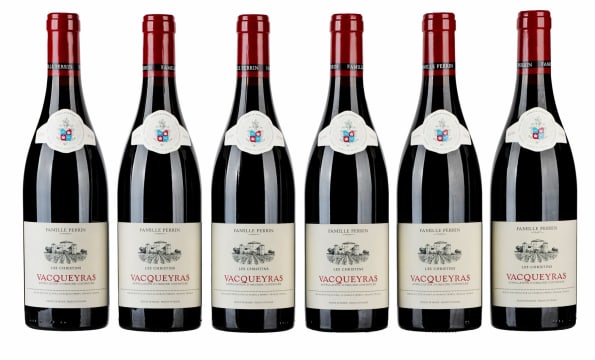 Famille Perrin; Vacqueyras Les Christins; 2018; 6 (1 x 6); 750ml ...