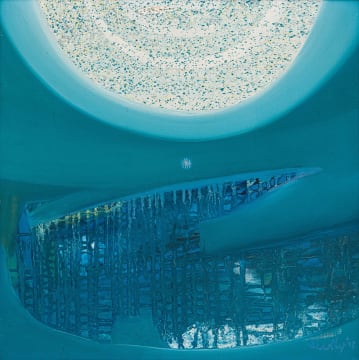 Abstract Blue by Larry Scully | Strauss & Co