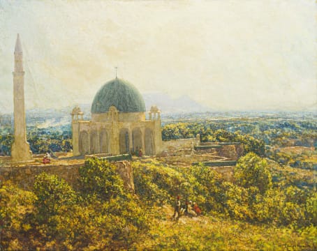 The Kramat of Sheik Joseph at Faure, Cape, Afternoon in Springtime by ...