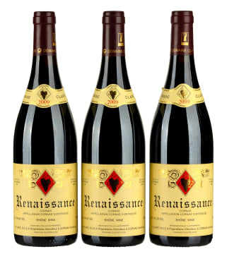 Auguste Clape; Cornas Renaissance; 2009; 3 (1 x 3); 750ml | Strauss & Co