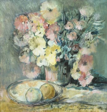 Still Life with Flowers and Fruit by Jan Dingemans | Strauss & Co