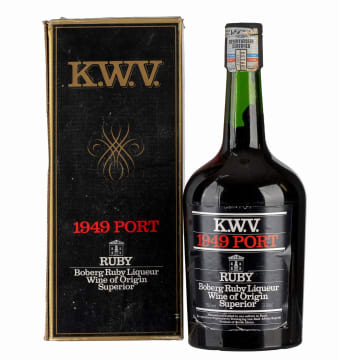 1949 Ruby Port 1 (1 x 1) 750ml by KWV | Strauss & Co
