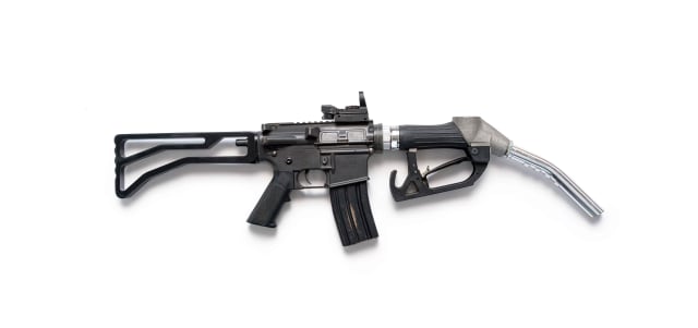 Gas Pump Machine Gun by Michael MacGarry | Strauss & Co