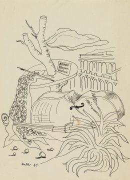 Still Life with Cello by Alexis Preller | Strauss & Co