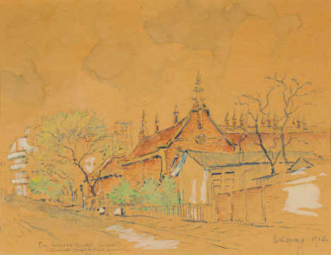 Staatsmodel Skool, Skinner Straat, Pretoria by Bransom William Strapp ...