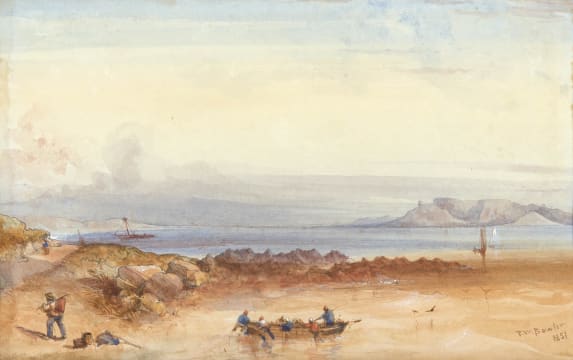 Table Bay from Bloubergstrand by Thomas Bowler | Strauss & Co
