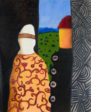 Composition with Two Figures by Colbert Mashile | Strauss & Co