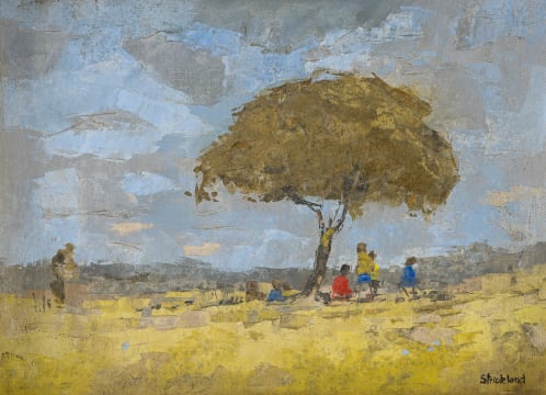 Figures Under a Tree by Anthony Strickland | Strauss & Co