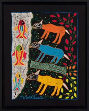 Buck by the River with Fish by Nompumelelo S. Shongwe | Strauss & Co