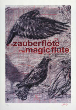 The Magic Flute, Poster by William Kentridge | Strauss & Co